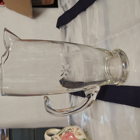 Wallace | Dining | Vintage Wallace Martini Crystal Pitcher Mcm Art ...
